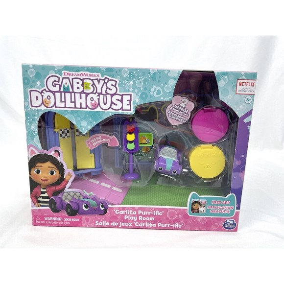 Toys | New Gabbys Dollhouse Carlita Purrific Play Room Surprise ...